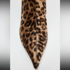 Zara | Shoes | Zara Leopard Print Womens Ankle Boots | Poshmark